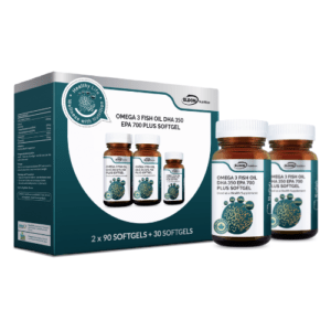 Eldon Nutrition Omega 3 Fish Oil DHA 350 EPA 700 Plus Softgel, Twin ...